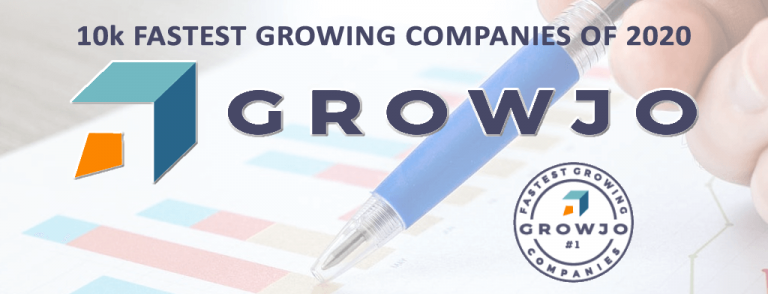 2020 Fastest Growing Companies Awarded by Growjo Growjo